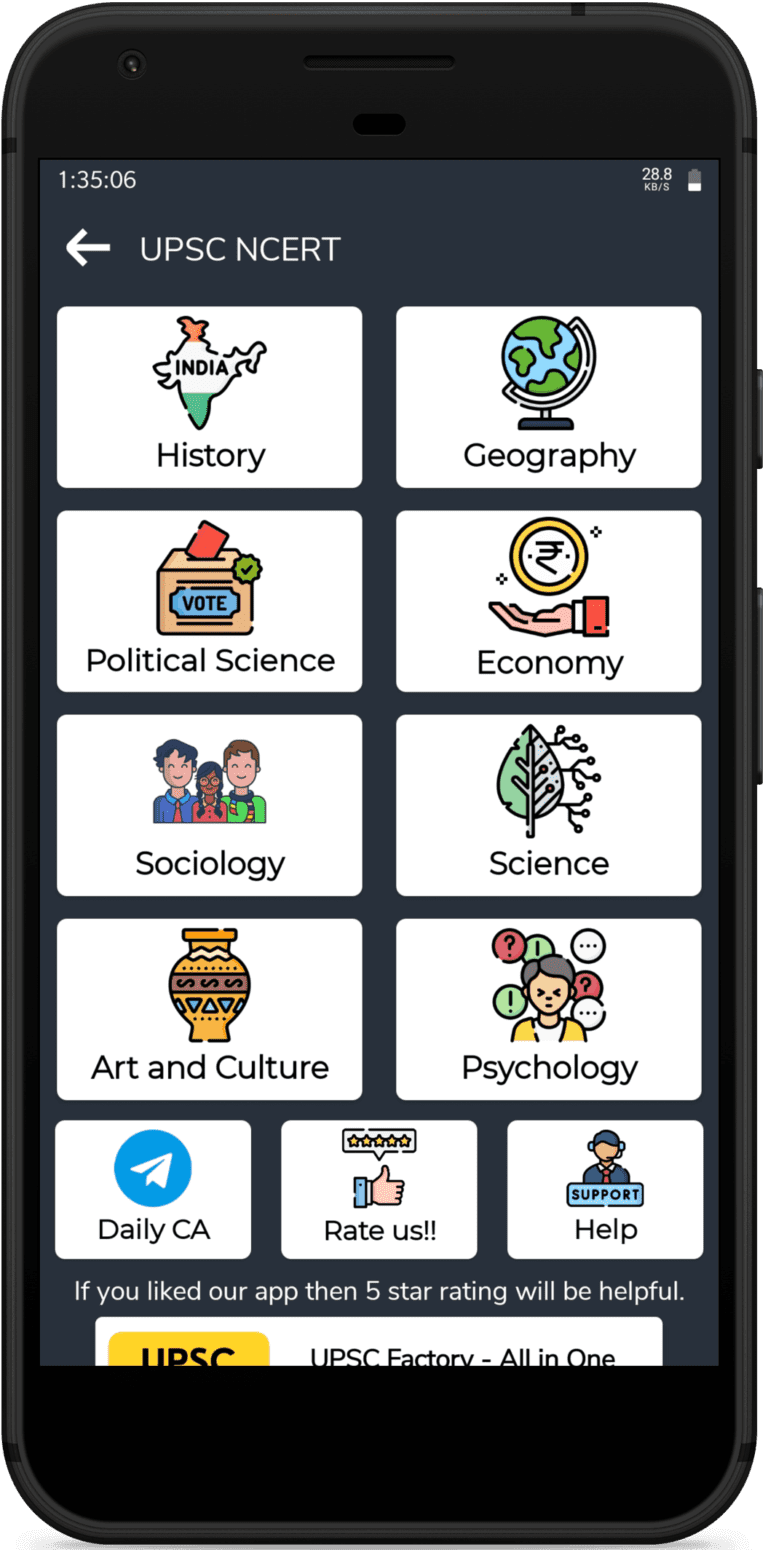 UPSC NCERT Books App - UPSC Factory